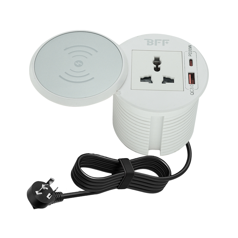 Built-in Desktop Round Socket